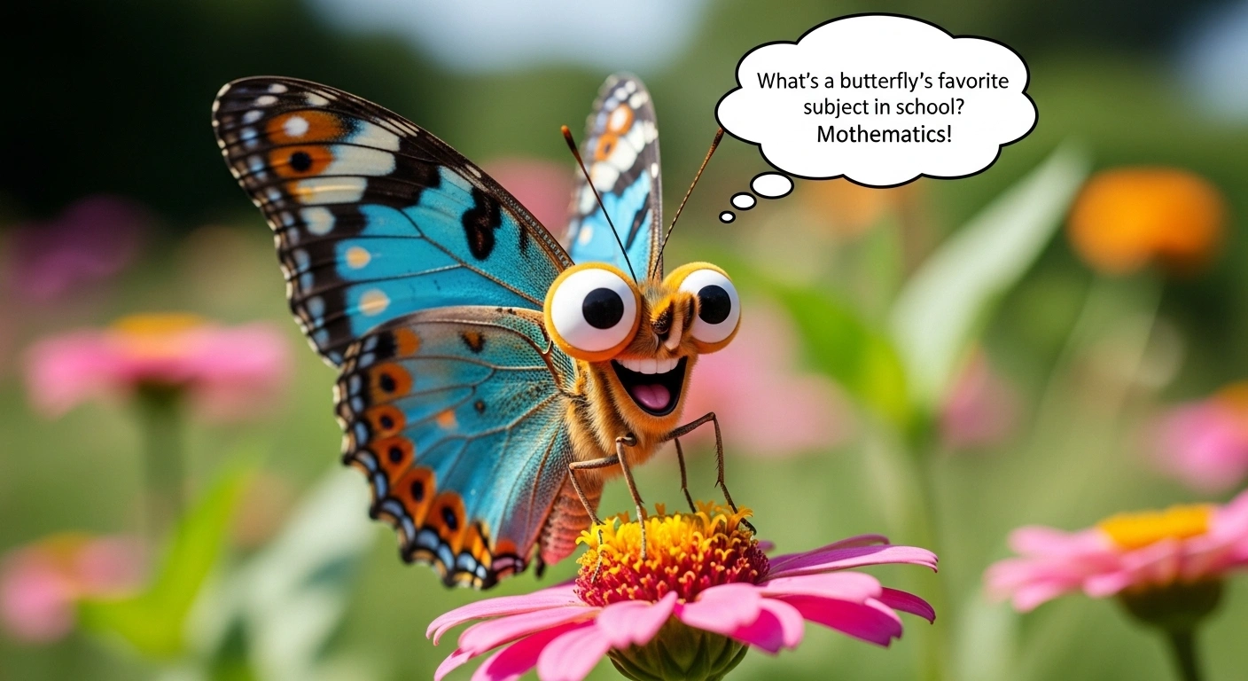 286+ Funny Butterfly Jokes & Puns That Will Make You Flutter 🦋 - Punfeed