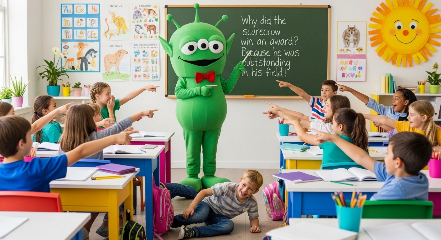 205+ Funny Classroom Jokes and School Puns Kids Will Love 📚 - Punfeed