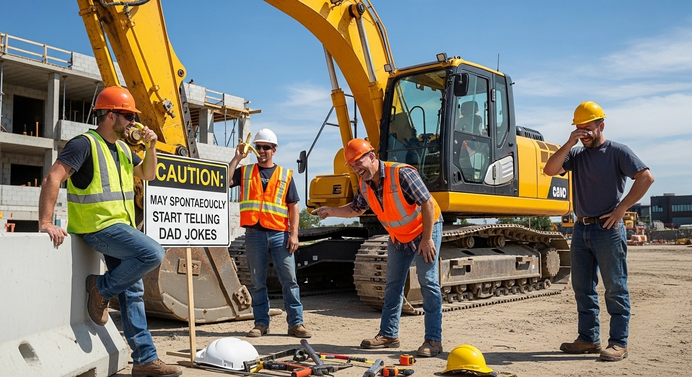 200+ Funny Construction Jokes and Builder Puns That Nail It 🏗️ - Punfeed