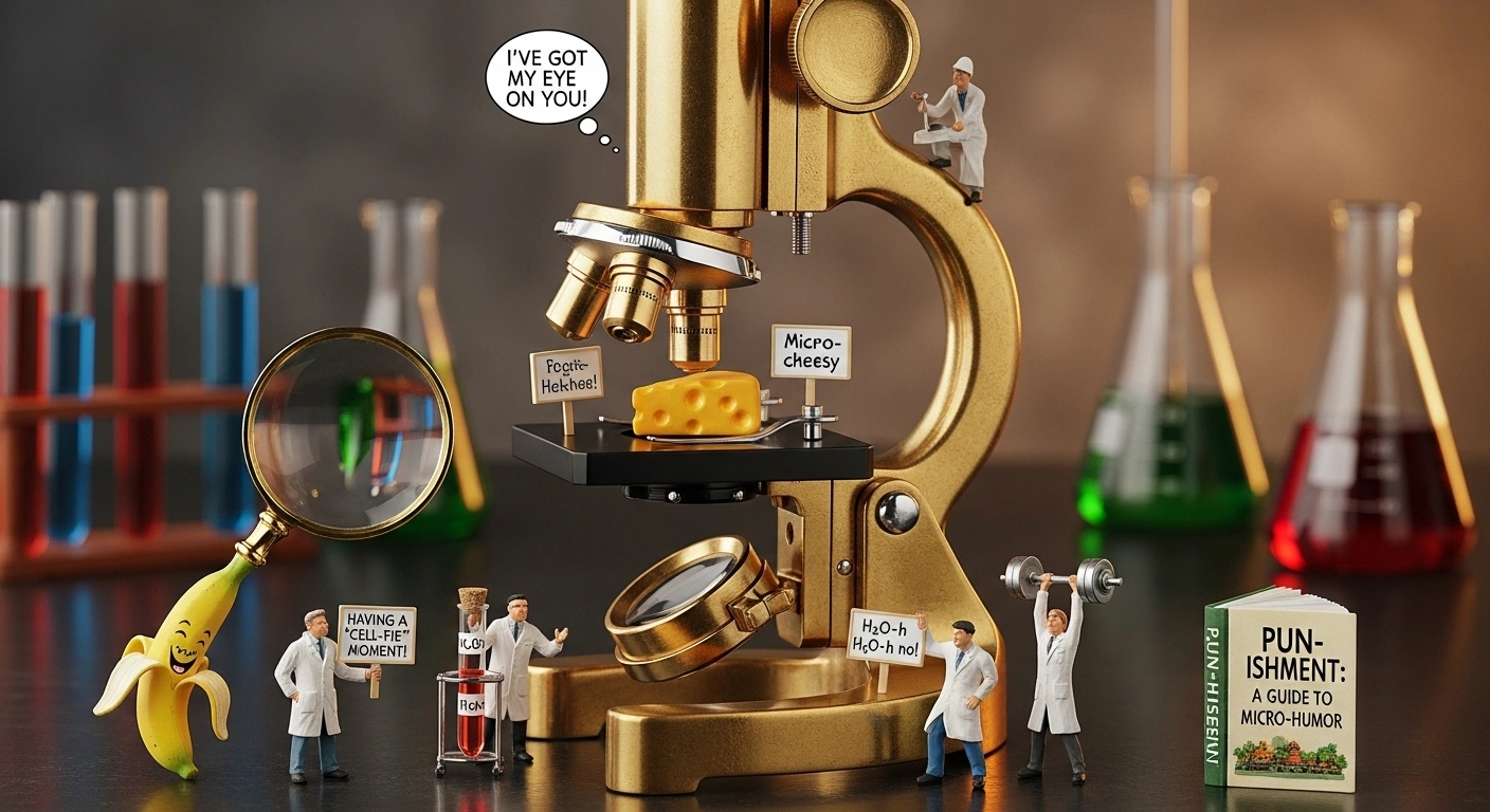 394+ Funny Microscope Puns & Jokes That Will Make You Zoom🔬 - Punfeed